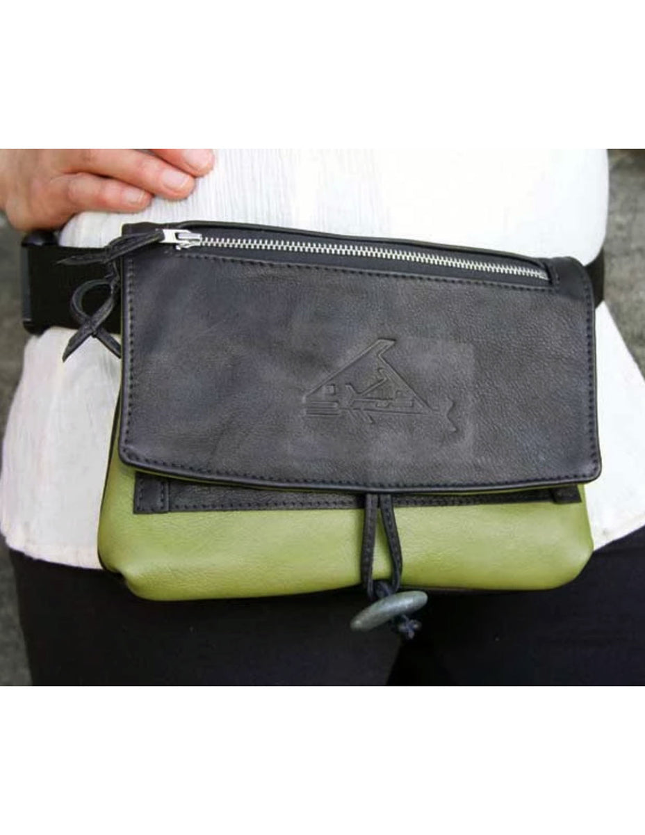 Hip Pouch - Leather Waist Bag – AJLD